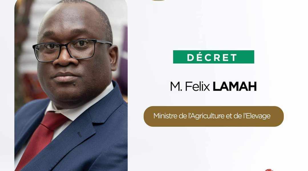 Guinée : Qui est Felix Lamah, le nouveau ministre de l’Agriculture et de l’Élevage ? – agrimidi.com